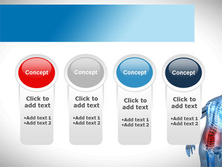 Lumbar Spine PowerPoint Template, Backgrounds | 10035 | PoweredTemplate.com