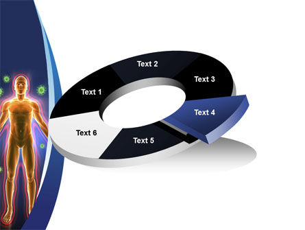 Human Immune System PowerPoint Template, Backgrounds | 10098 | PoweredTemplate.com