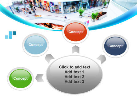 Shopping Mall PowerPoint Template, Backgrounds | 10128 ...