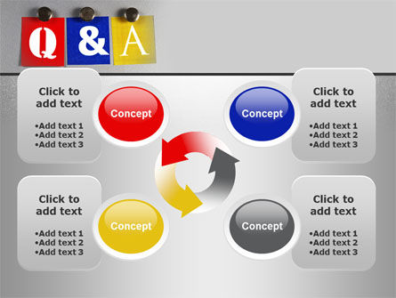 Questions and Answers PowerPoint Template, Backgrounds | 10131 ...