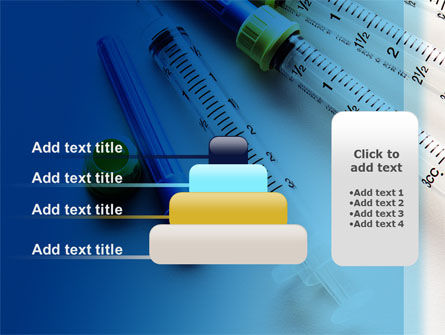 Syringes PowerPoint Template, Backgrounds | 10181 | PoweredTemplate.com