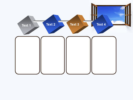 Open Window PowerPoint Template, Backgrounds | 10314 | PoweredTemplate.com