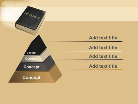 Dictionary Book PowerPoint Template, Backgrounds | 10350 ...