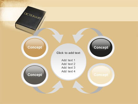 Dictionary Book PowerPoint Template, Backgrounds | 10350 ...