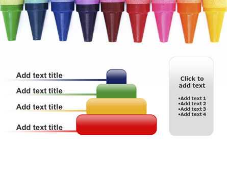Crayons PowerPoint Template, Backgrounds | 10373 | PoweredTemplate.com