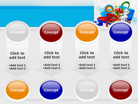 My Hobbies PowerPoint Template, Backgrounds | 10387 | PoweredTemplate.com
