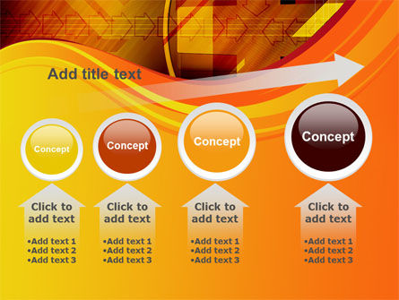 Intersection PowerPoint Template, Backgrounds | 10429 | PoweredTemplate.com