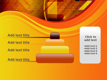 Intersection PowerPoint Template, Backgrounds | 10429 | PoweredTemplate.com