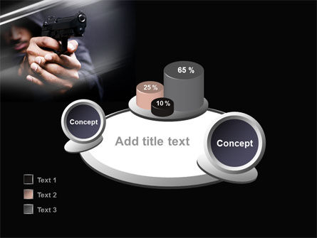 Gunman PowerPoint Template, Backgrounds | 10442 | PoweredTemplate.com