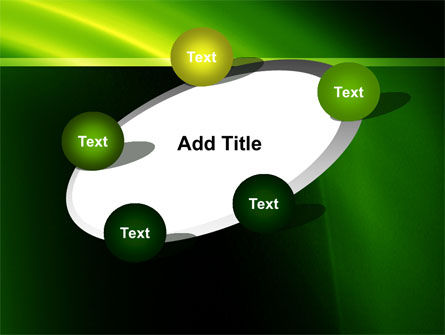 Green Arc PowerPoint Template, Backgrounds | 10460 | PoweredTemplate.com