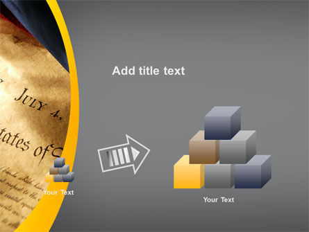 USA Declaration of Independence PowerPoint Template, Backgrounds ...