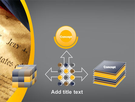 USA Declaration of Independence PowerPoint Template, Backgrounds ...