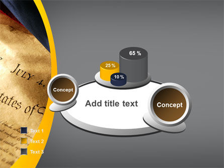USA Declaration of Independence PowerPoint Template, Backgrounds ...
