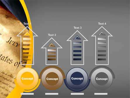 USA Declaration of Independence PowerPoint Template, Backgrounds ...