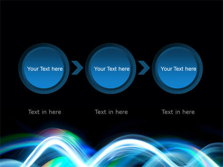 Sine Waves PowerPoint Template, Backgrounds | 10505 | PoweredTemplate.com