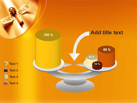 Key to Excellence PowerPoint Template, Backgrounds | 10653 ...