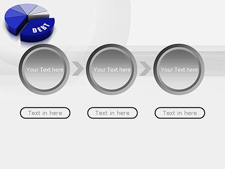 Debt Pie Chart PowerPoint Template, Backgrounds | 10701 ...