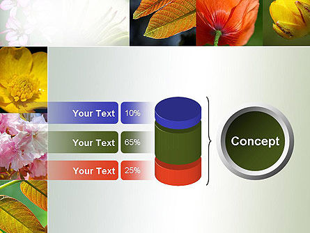 Flowers Collage PowerPoint Template, Backgrounds | 10706 ...
