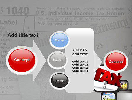 Taxes PowerPoint Template, Backgrounds | 10904 | PoweredTemplate.com