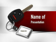 Car Key Word Template 11004 | PoweredTemplate.com