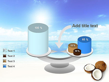 Coconut PowerPoint Template, Backgrounds | 11042 | PoweredTemplate.com