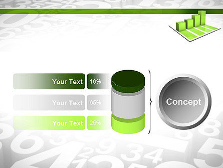 Statistics PowerPoint Template, Backgrounds | 11071 | PoweredTemplate.com
