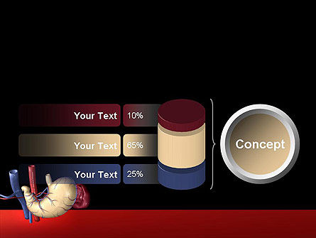 Digestive System PowerPoint Template, Backgrounds | 11078 | PoweredTemplate.com