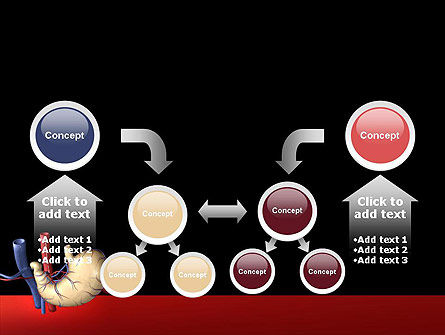 Digestive System PowerPoint Template, Backgrounds | 11078 | PoweredTemplate.com