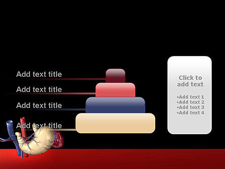 Digestive System PowerPoint Template, Backgrounds | 11078 | PoweredTemplate.com