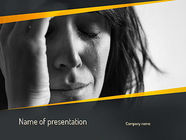 Distraught Woman - Free Presentation Template for Google Slides and ...