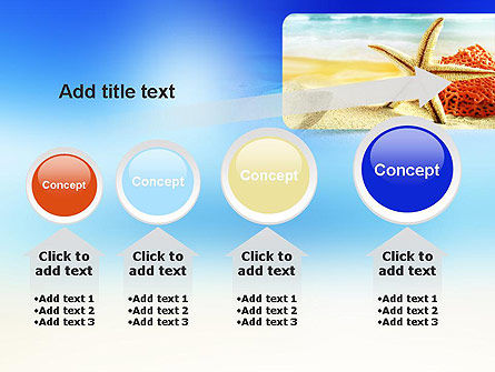 Summer Theme PowerPoint Template, Backgrounds | 11139 | PoweredTemplate.com