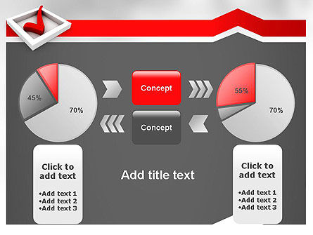 Red Check Mark PowerPoint Template, Backgrounds | 11153 ...