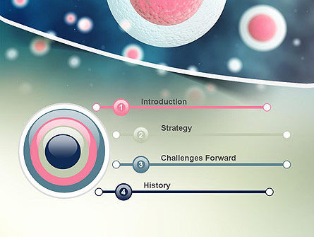 Stem Cell PowerPoint Template, Backgrounds | 11170 | PoweredTemplate.com