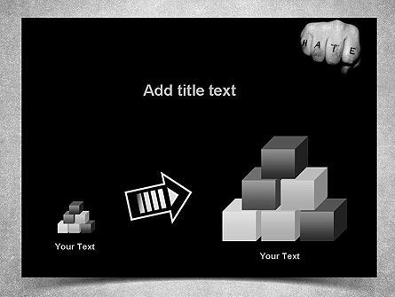 Hate PowerPoint Template, Backgrounds | 11215 | PoweredTemplate.com
