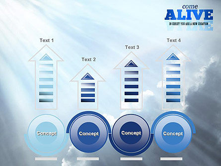 Come Alive PowerPoint Template, Backgrounds | 11233 | PoweredTemplate.com