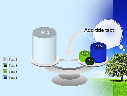 Tree on Horizon PowerPoint Template, Backgrounds | 11239 ...
