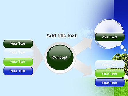 Tree on Horizon PowerPoint Template, Backgrounds | 11239 ...