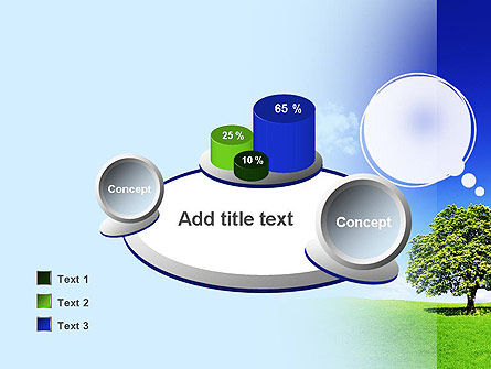Tree on Horizon PowerPoint Template, Backgrounds | 11239 ...