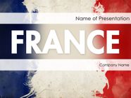France Presentation PowerPoint Template, Backgrounds | 11256 ...