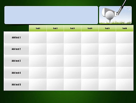 Golf Tournament PowerPoint Template, Backgrounds | 11259 ...