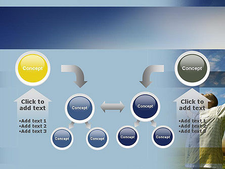 Blessing PowerPoint Template, Backgrounds | 11289 | PoweredTemplate.com
