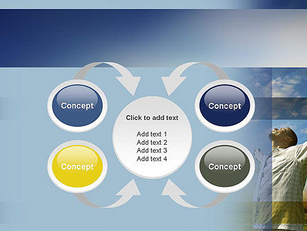 Blessing PowerPoint Template, Backgrounds | 11289 | PoweredTemplate.com