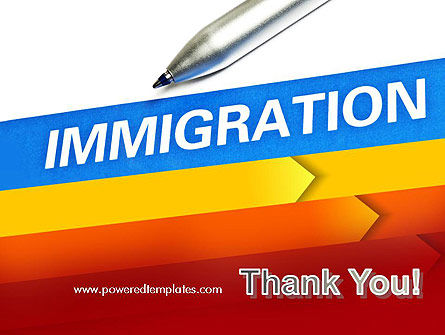 Immigration PowerPoint Template, Backgrounds | 11363 | PoweredTemplate.com