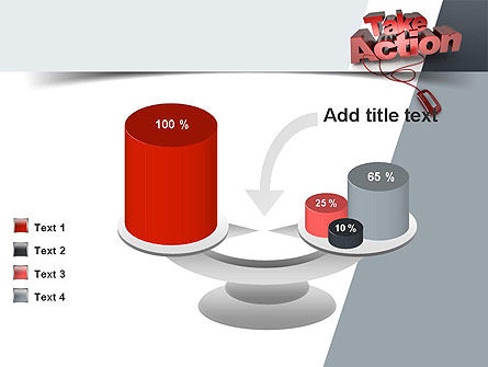 Take Action PowerPoint Template, Backgrounds | 11366 | PoweredTemplate.com