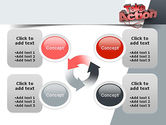 Take Action PowerPoint Template, Backgrounds | 11366 | PoweredTemplate.com