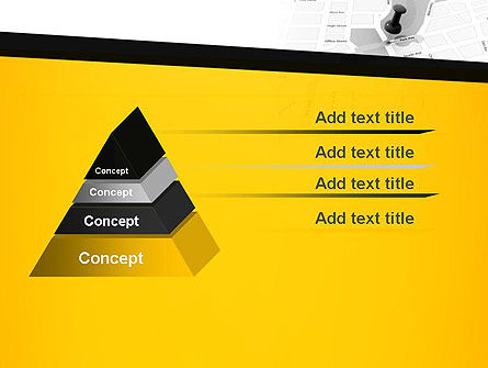GPS Navigation Map PowerPoint Template, Backgrounds | 11412 ...