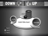 Up and Down Highway Signs PowerPoint Template, Backgrounds | 11423 ...