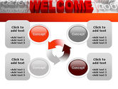 Welcome in Different Languages PowerPoint Template, Backgrounds | 11440 ...