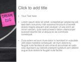 Think Big Dream Big PowerPoint Template, Backgrounds | 11562 ...
