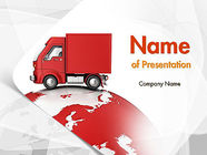 Worldwide Delivery PowerPoint Template, Backgrounds | 11582 ...
